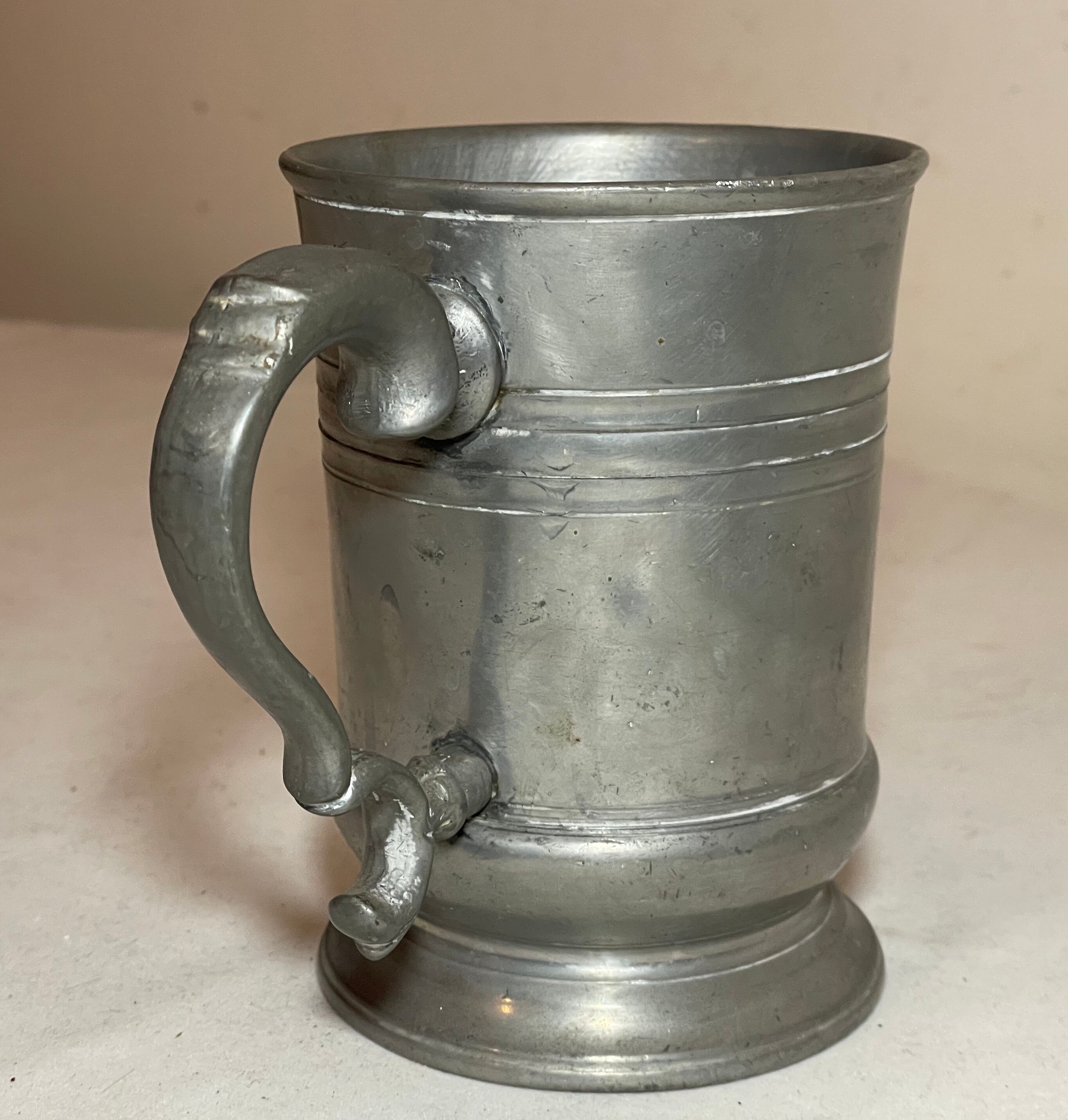 Rare Antique 18th Century Handmade Pewter Beer Mug Stein Early Touch Mark 1700's - Etsy