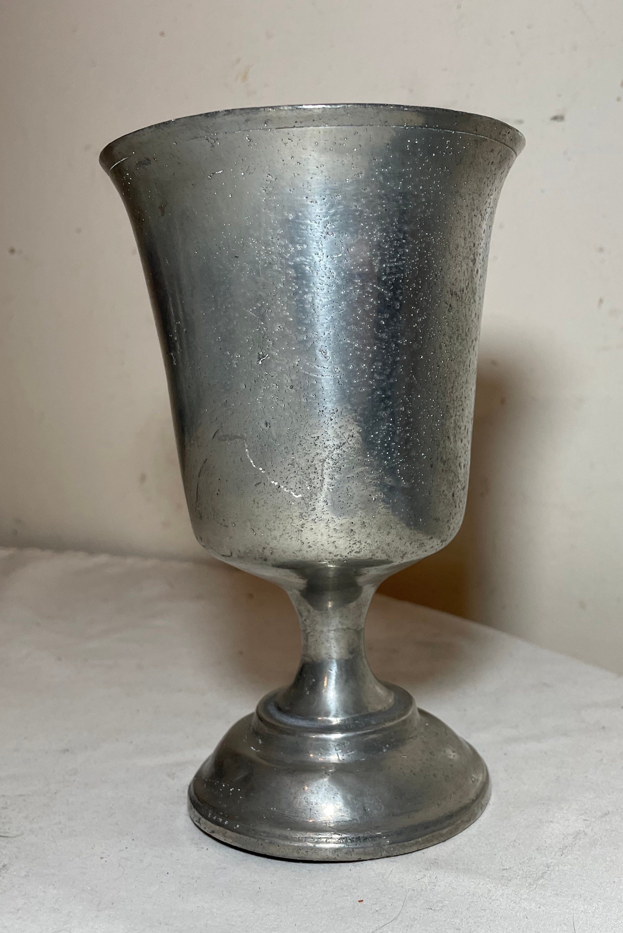 Rare Antique 18th Century 1700s Handmade English Pewter Chalice Goblet Cup Stein - Etsy