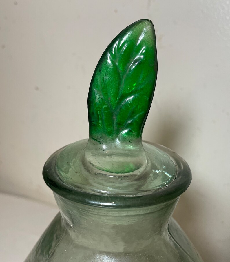 Rare Antique Large Handmade Green Glass Fly Wasp Bee Catcher Jar W ...