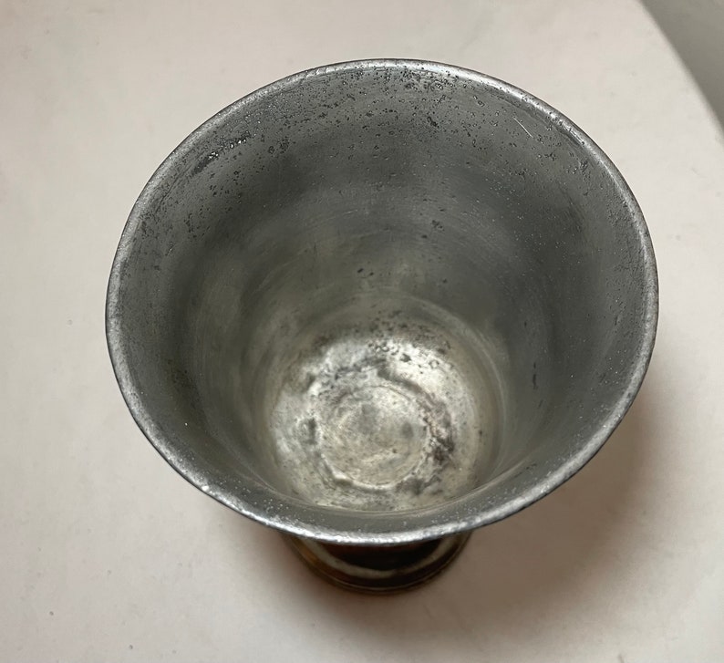 Rare Antique 18th Century 1700s Handmade English Pewter Chalice Goblet Cup Stein - Etsy