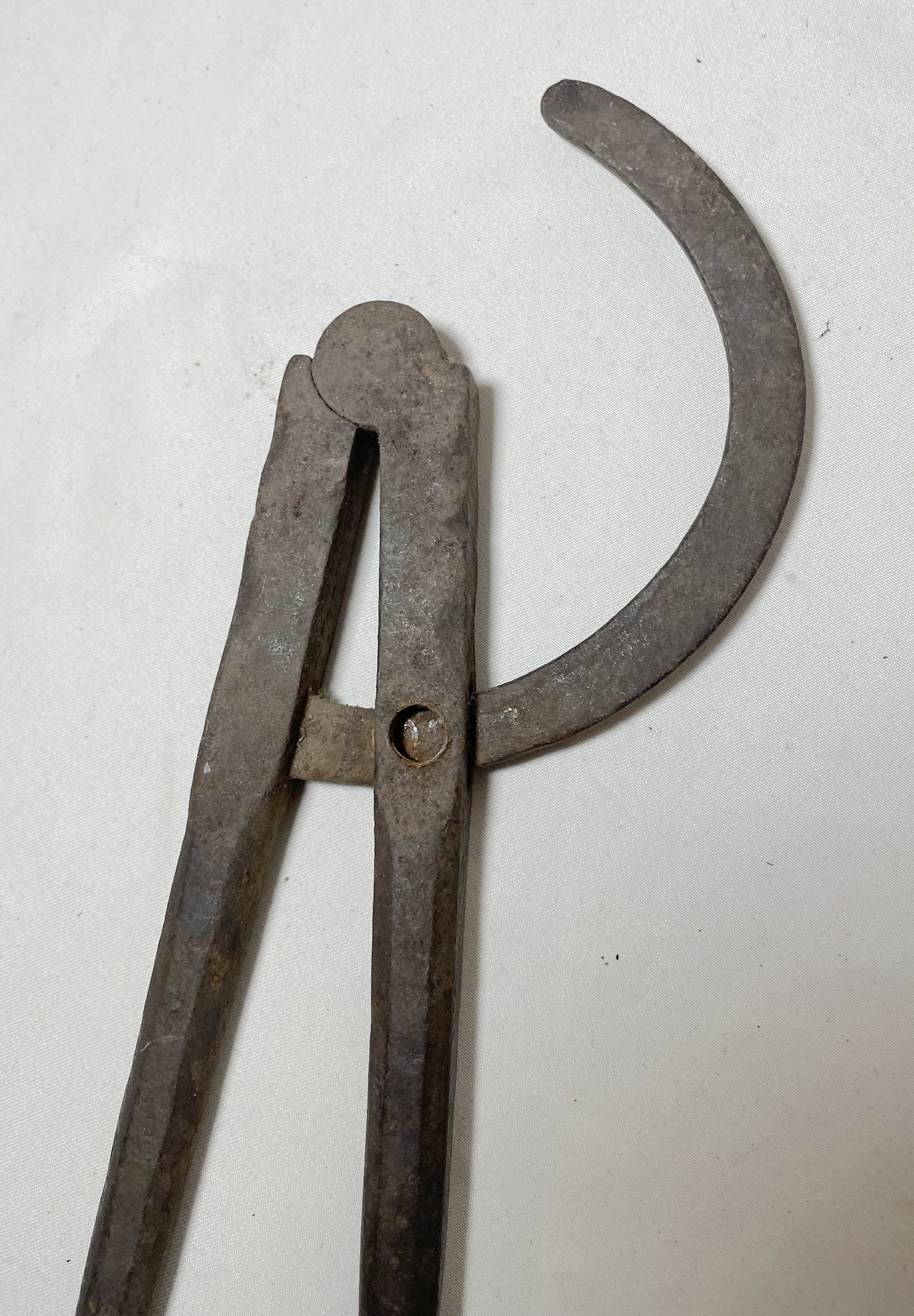 Very Rare Antique 18th Century Handmade Solid Wrought Iron Compass ...