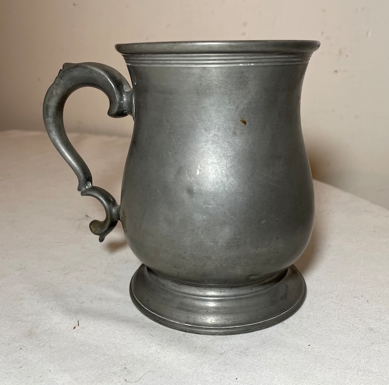 Rare Antique 18th Century 1700's Handmade Pewter Beer Mug Stein Touch Mark Early - Etsy