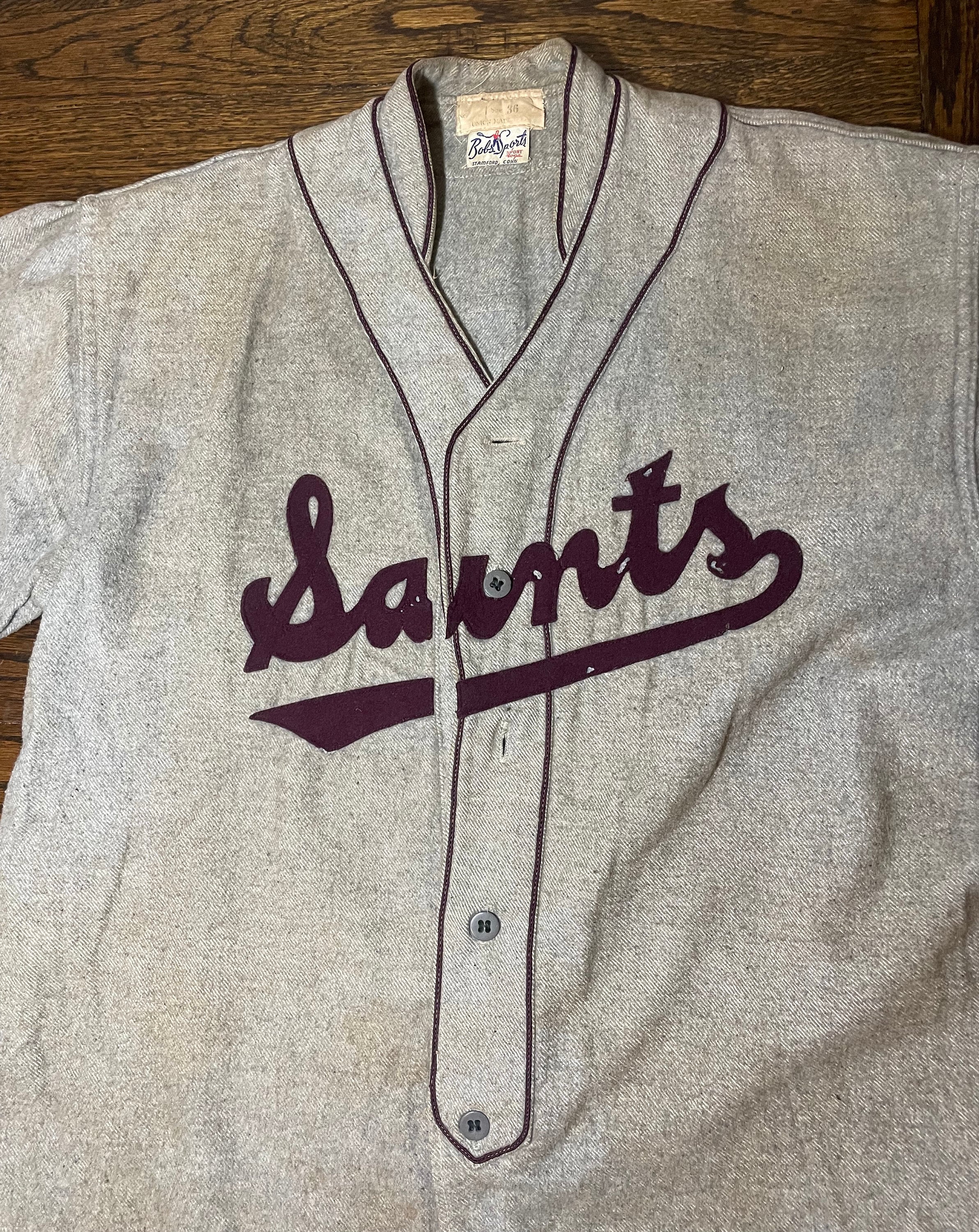 Rare Antique Vintage 1930's Saints Wool Baseball Uniform Jersey Pants ...