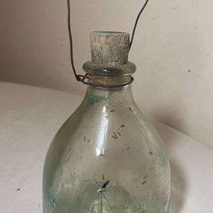 Rare Antique Glass Fly Mosquito Bee Wasp Insect Catcher Trap Metal ...