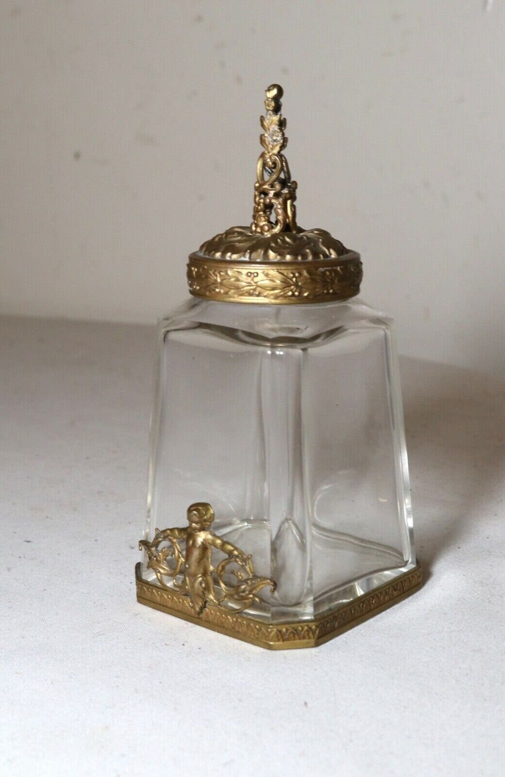Rare Antique 1800's Antique Gilt Bronze Perfume Bottle Pomander ...