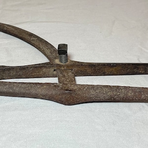 Very Rare Antique 18th Century Handmade Solid Wrought Iron Compass ...
