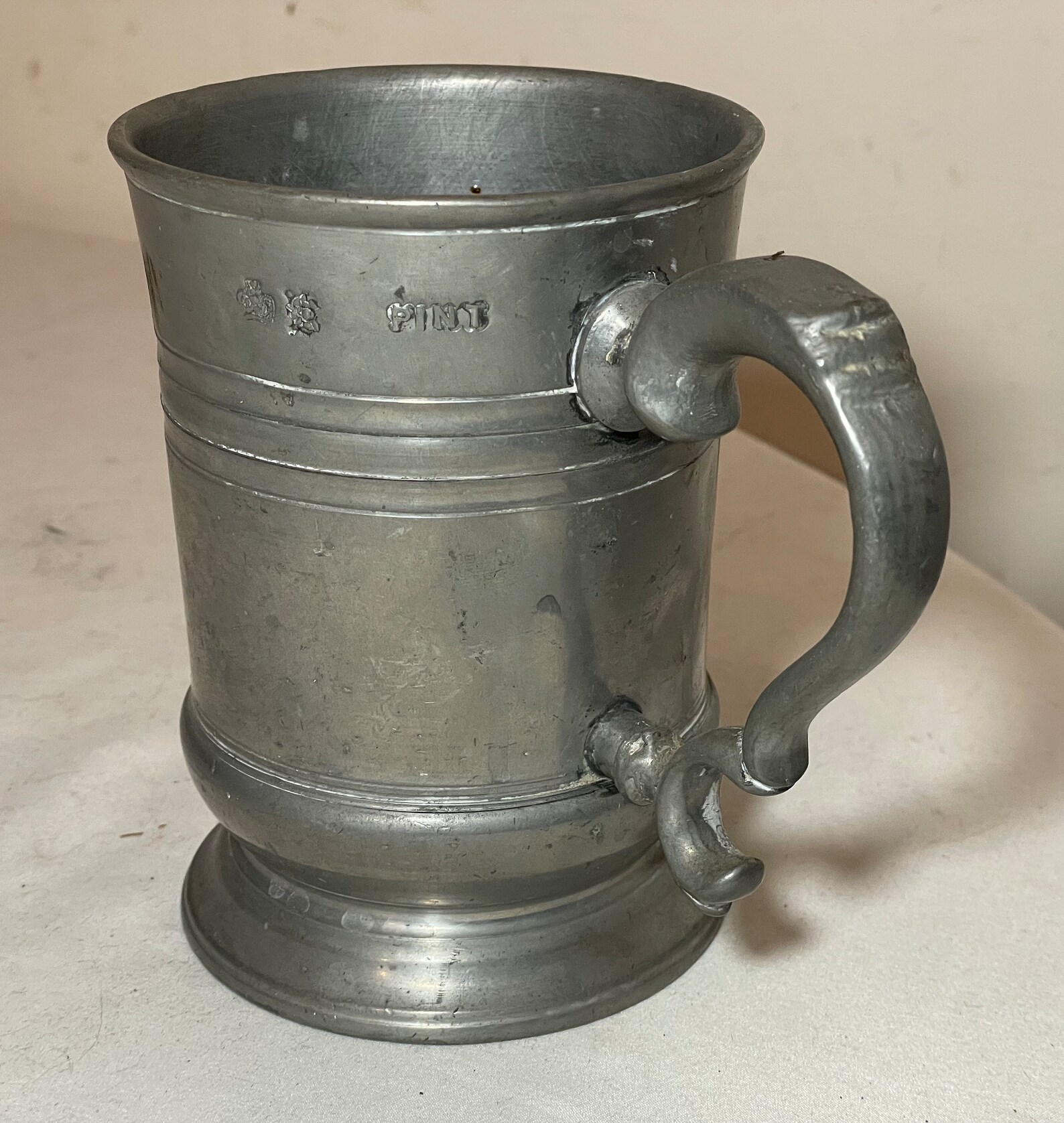 Rare Antique 18th Century Handmade Pewter Beer Mug Stein Early Touch Mark 1700's - Etsy