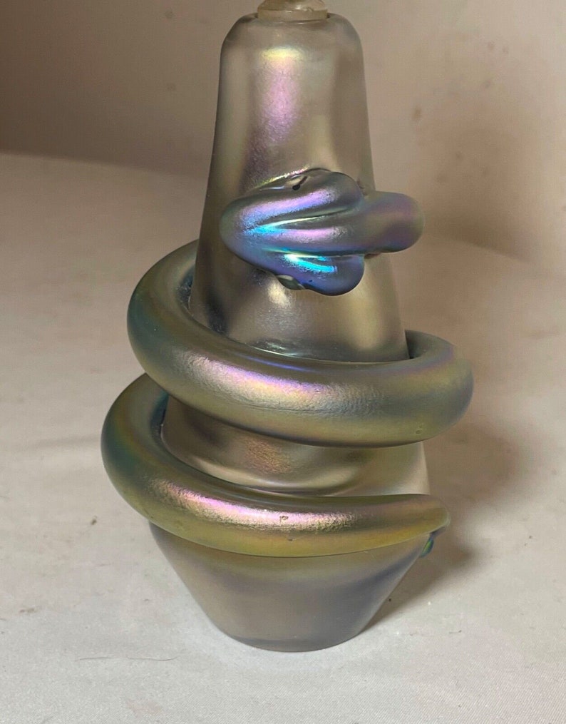 Hand Blown Stuart Abelman Studio Art Glass Snake Viper - Etsy