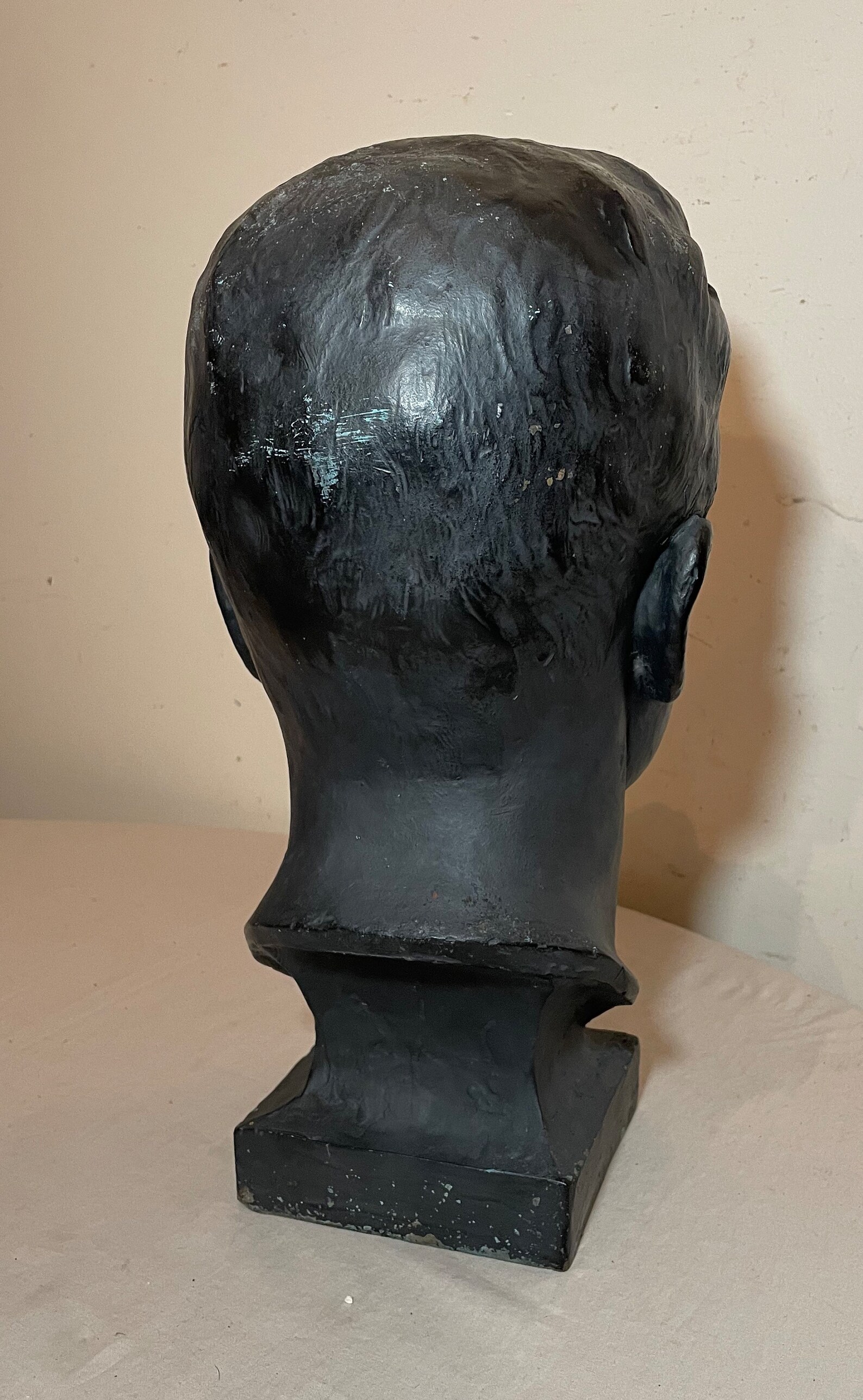 Large 1925 Antique NJ Medical Doctor JACOB POLEVSKI Bronze Statue Bust ...