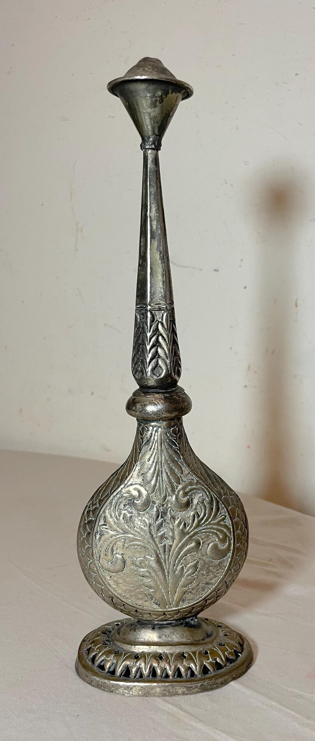 Antique Early 19th Century Sterling Silver Middle Eastern Rosewater ...