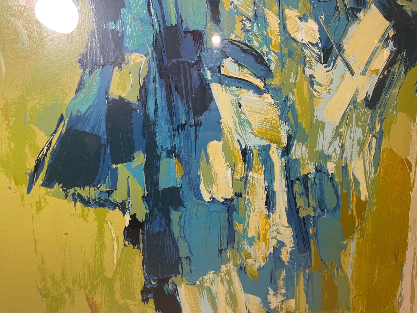 Nicola Simbari Deux Clowns Artist Proof Italian Abstract Silkscreen ...
