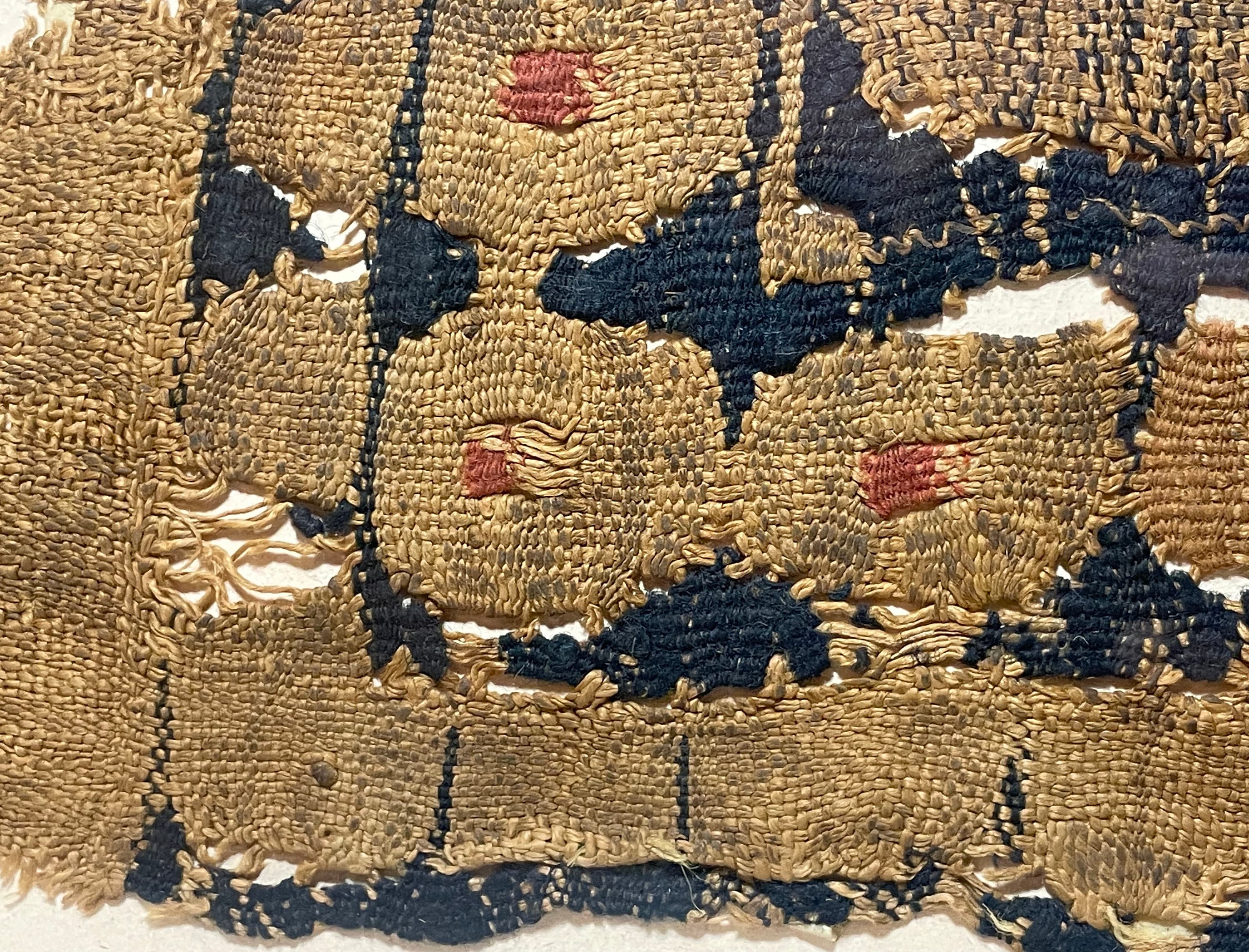 Rare Ancient Egyptian 4th-9th Century Tunic Coptic Linen Fragment ...