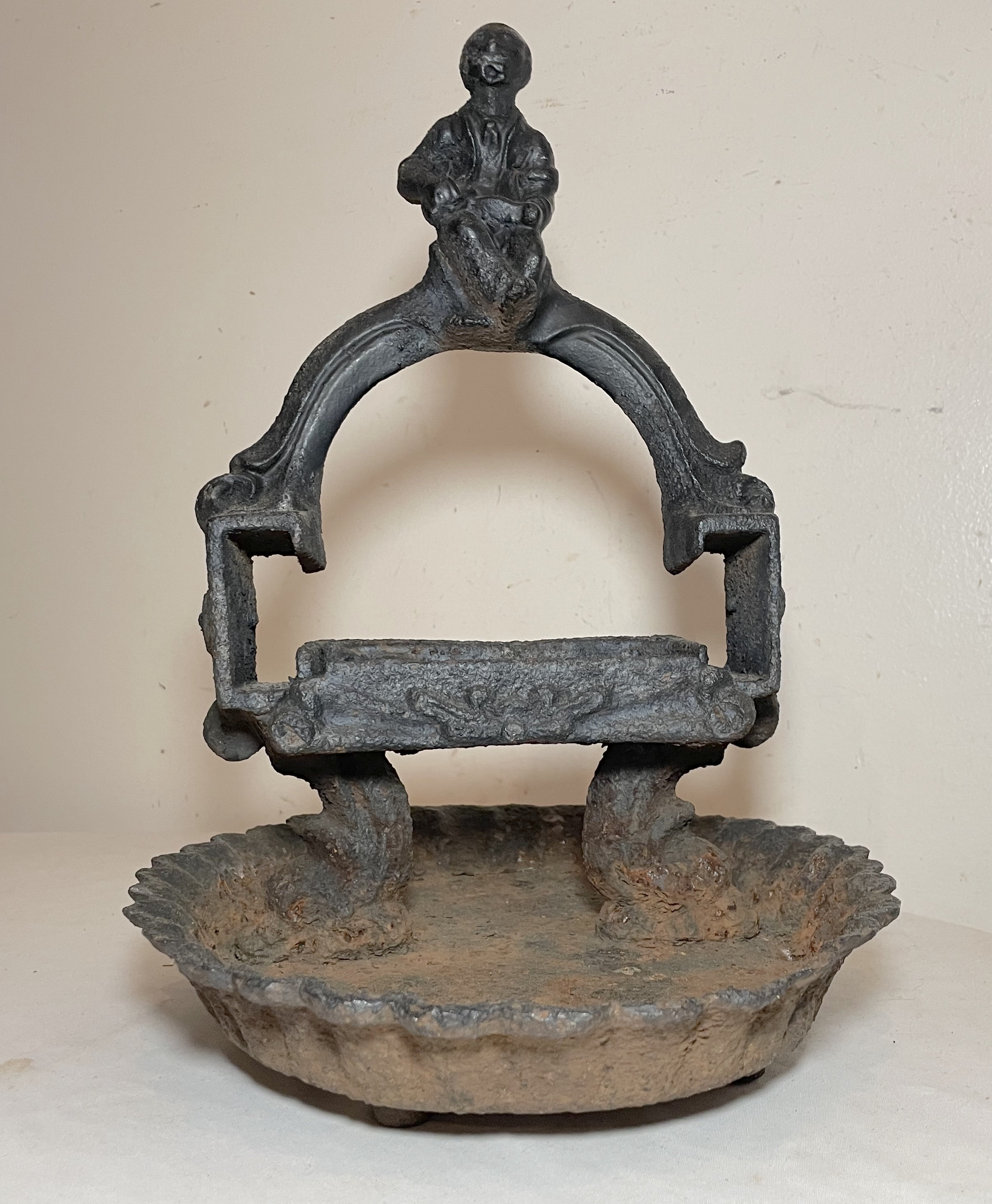 Rare Large Antique Original 1800's Cast Iron Americana Figural Boot ...