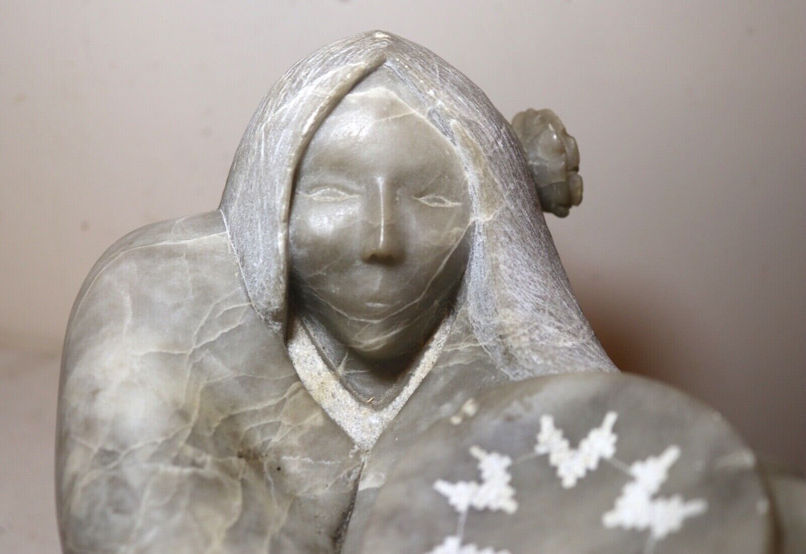 LARGE Antique Carved Good Luck Native American Inuit Soapstone - Etsy