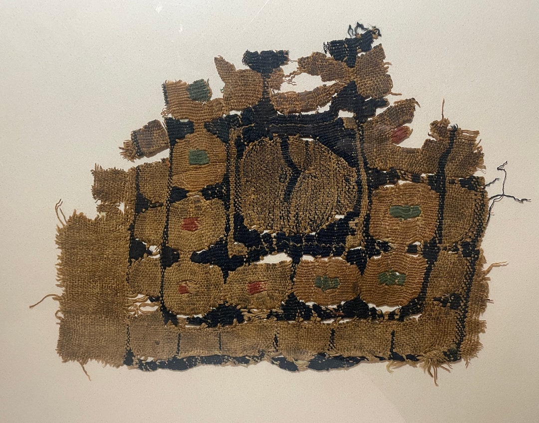 Rare Ancient Egyptian 4th-9th Century Tunic Coptic Linen Fragment ...