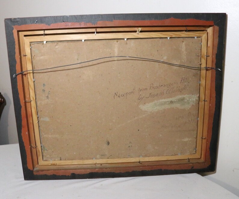 Antique 1900's Original JOSEPH WOLINSKI Landscape Coast - Etsy