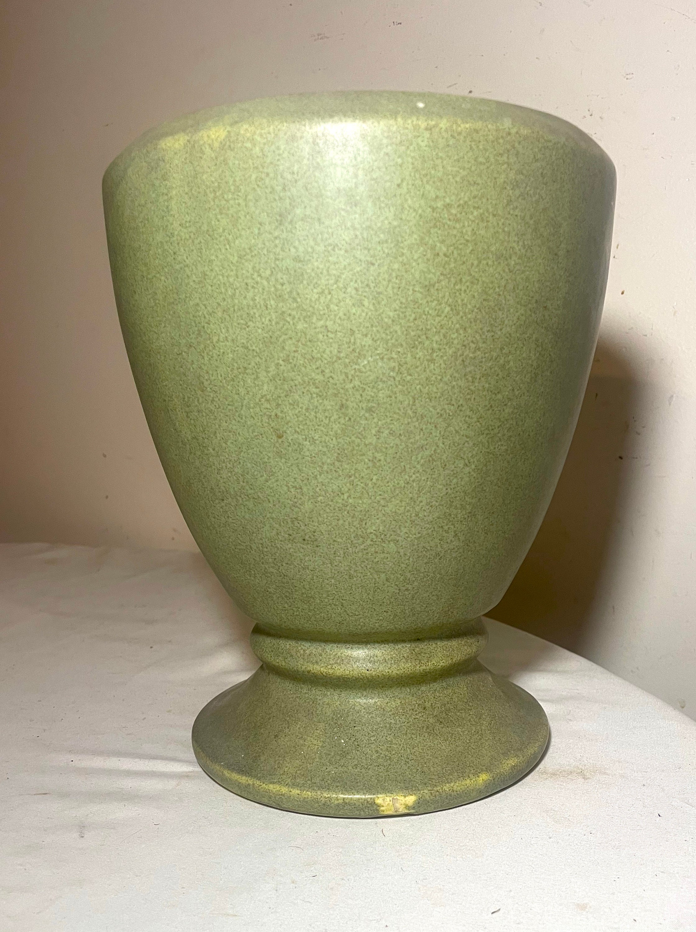 Vintage Handmade Mccoy Floraline Green Pottery Vase Planter - Etsy