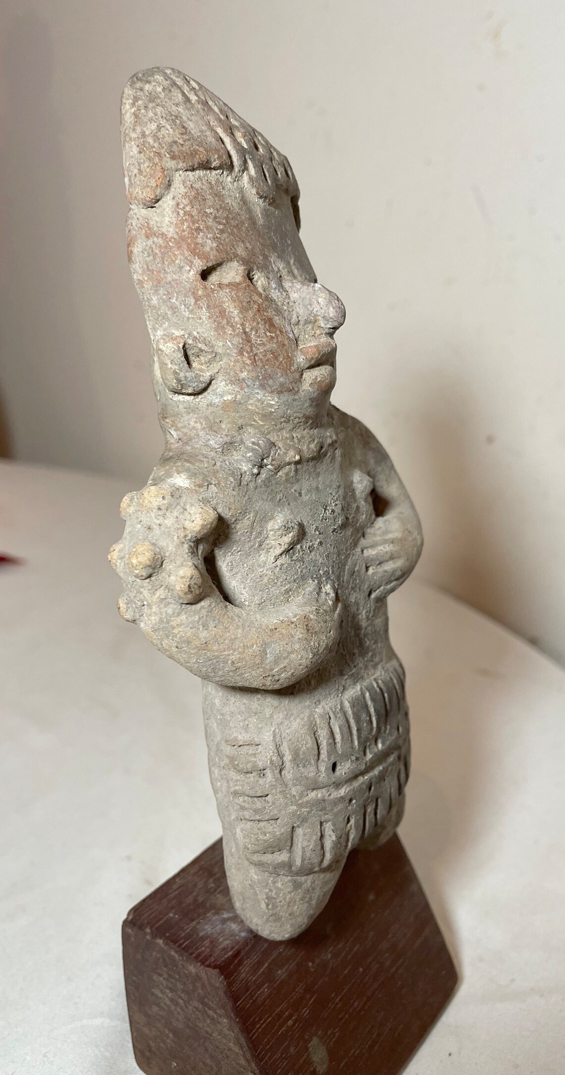 Ancient Pre Columbian Ecuador Terracotta Pottery Face 200 AD - Etsy