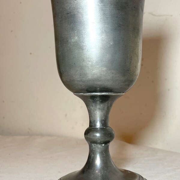 Pewter Goblet - Etsy