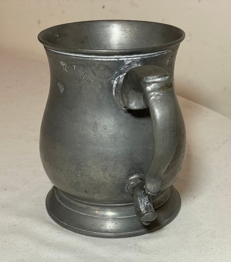 Rare Antique 18th Century Handmade Pewter Beer Mug Stein Early Touch Mark 1700's - Etsy