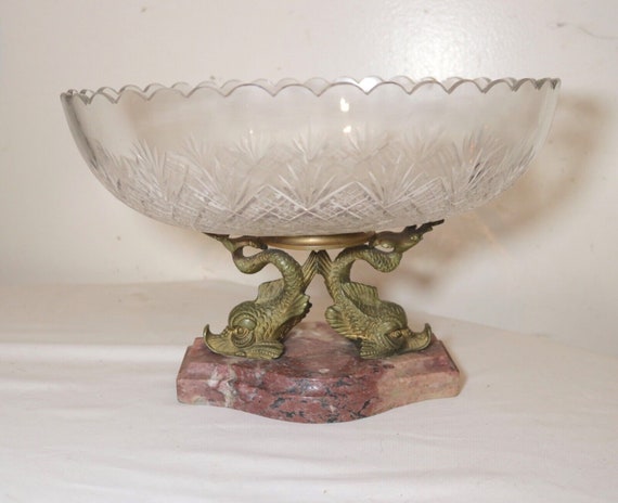 Antique Dore Bronze Marble Victorian Centerpiece Jardiniere - Etsy