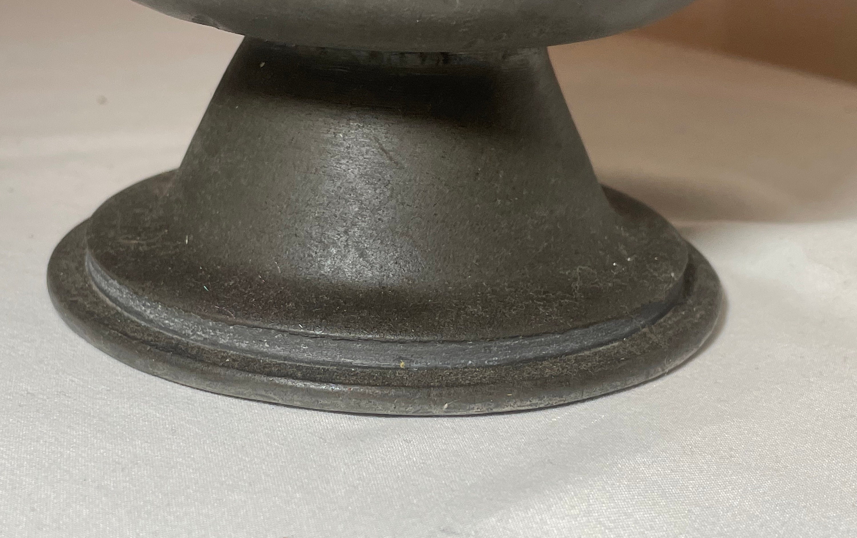 Rare Antique 18th Century 1700s Handmade English Pewter Footed Vase Chalice - Etsy