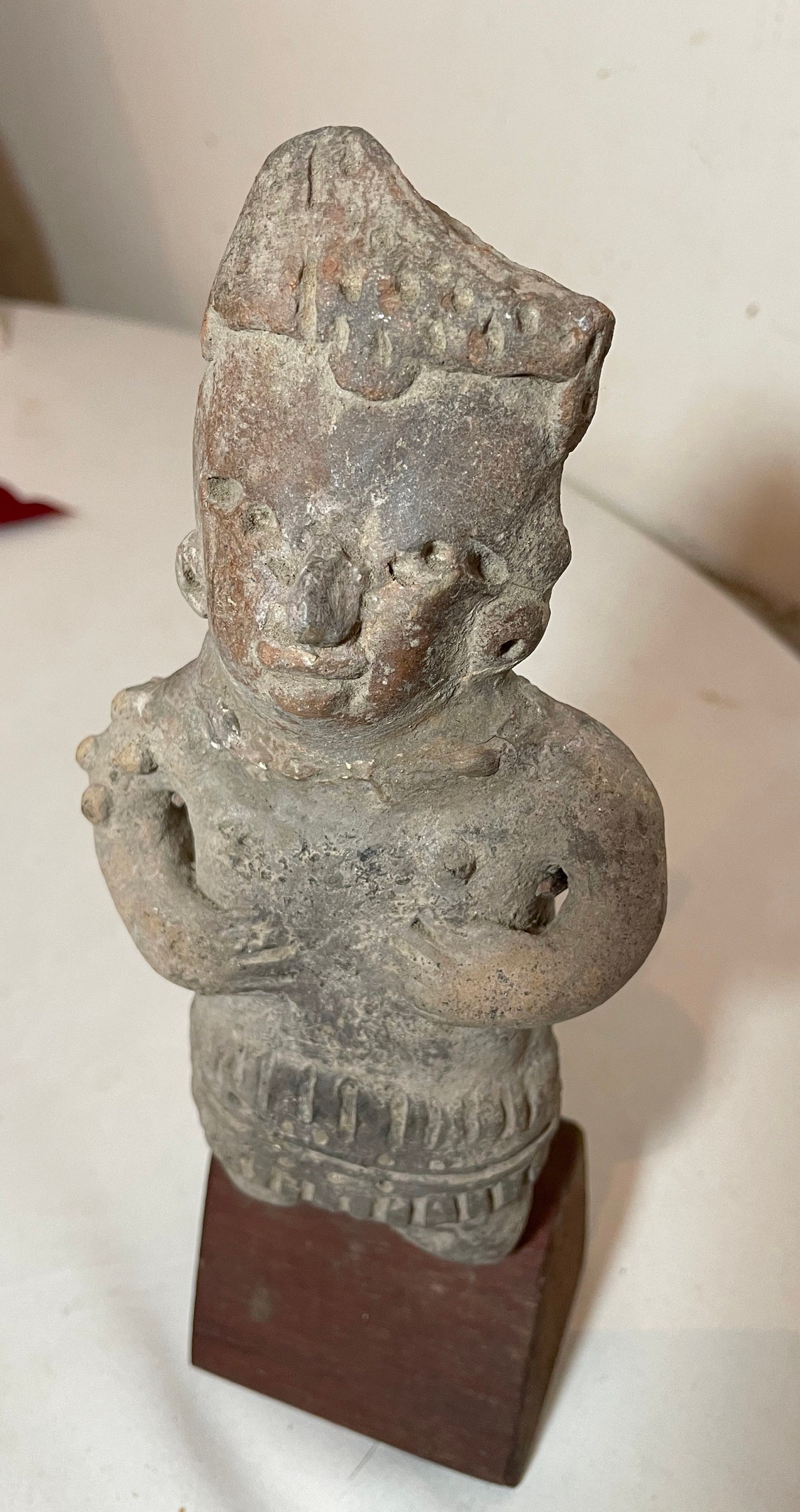 Ancient Pre Columbian Ecuador Terracotta Pottery Face 200 AD - Etsy