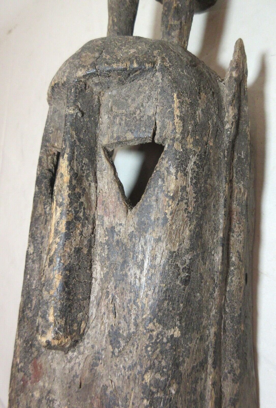 Antique 19th Century Hand Carved Dogon Tribe Mali African Figural Bird ...