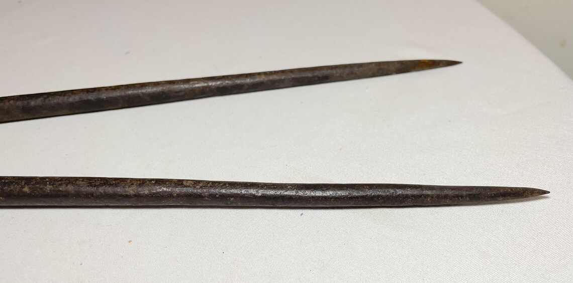 Very Rare Antique 18th Century Handmade Solid Wrought Iron - Etsy