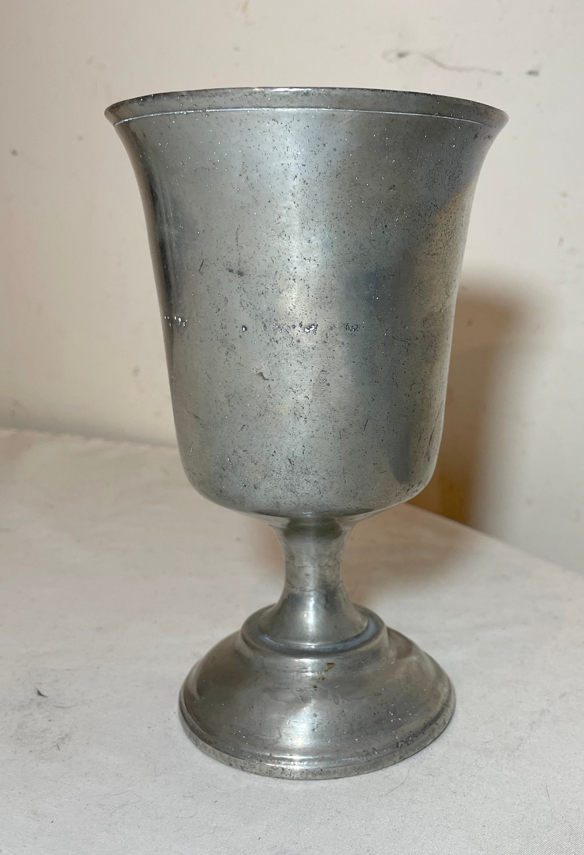 Rare Antique 18th Century 1700s Handmade English Pewter Chalice Goblet Cup Stein - Etsy