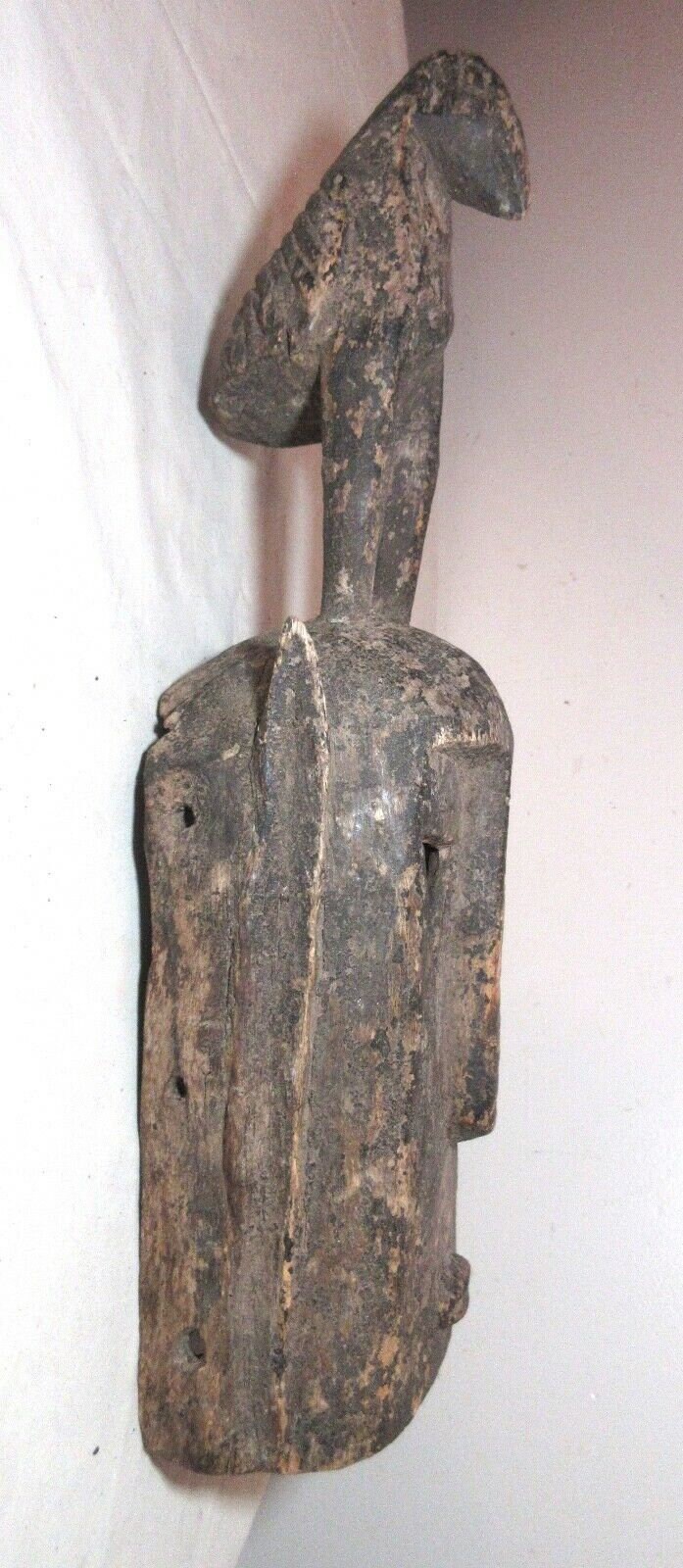 Antique 19th Century Hand Carved Dogon Tribe Mali African Figural Bird ...