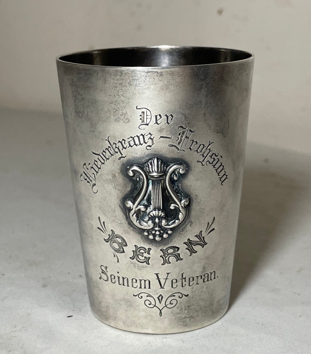 Antique 1900-1920 Silverplate German Presentation Award Trophy - Etsy