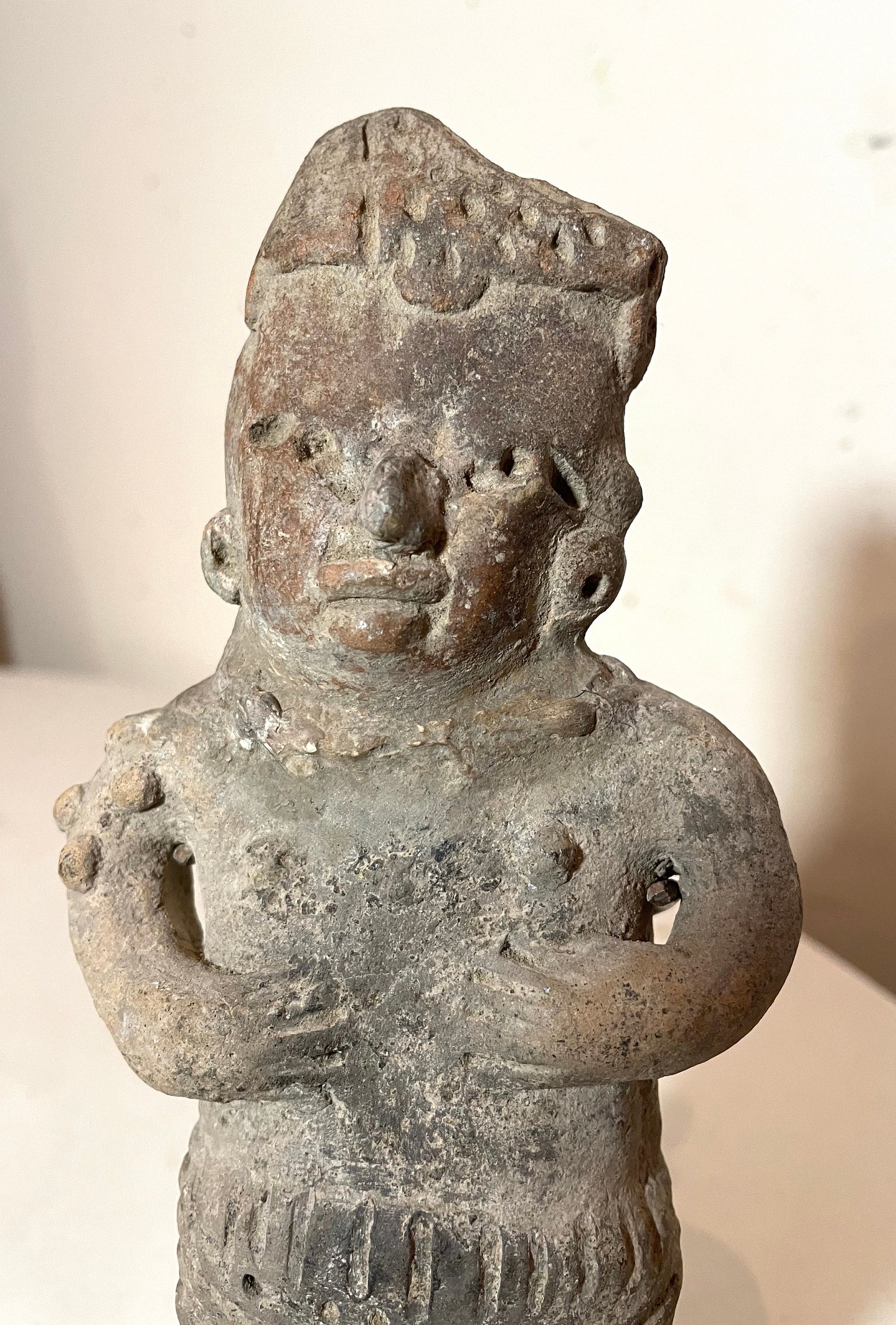 Ancient Pre Columbian Ecuador Terracotta Pottery Face 200 AD - Etsy