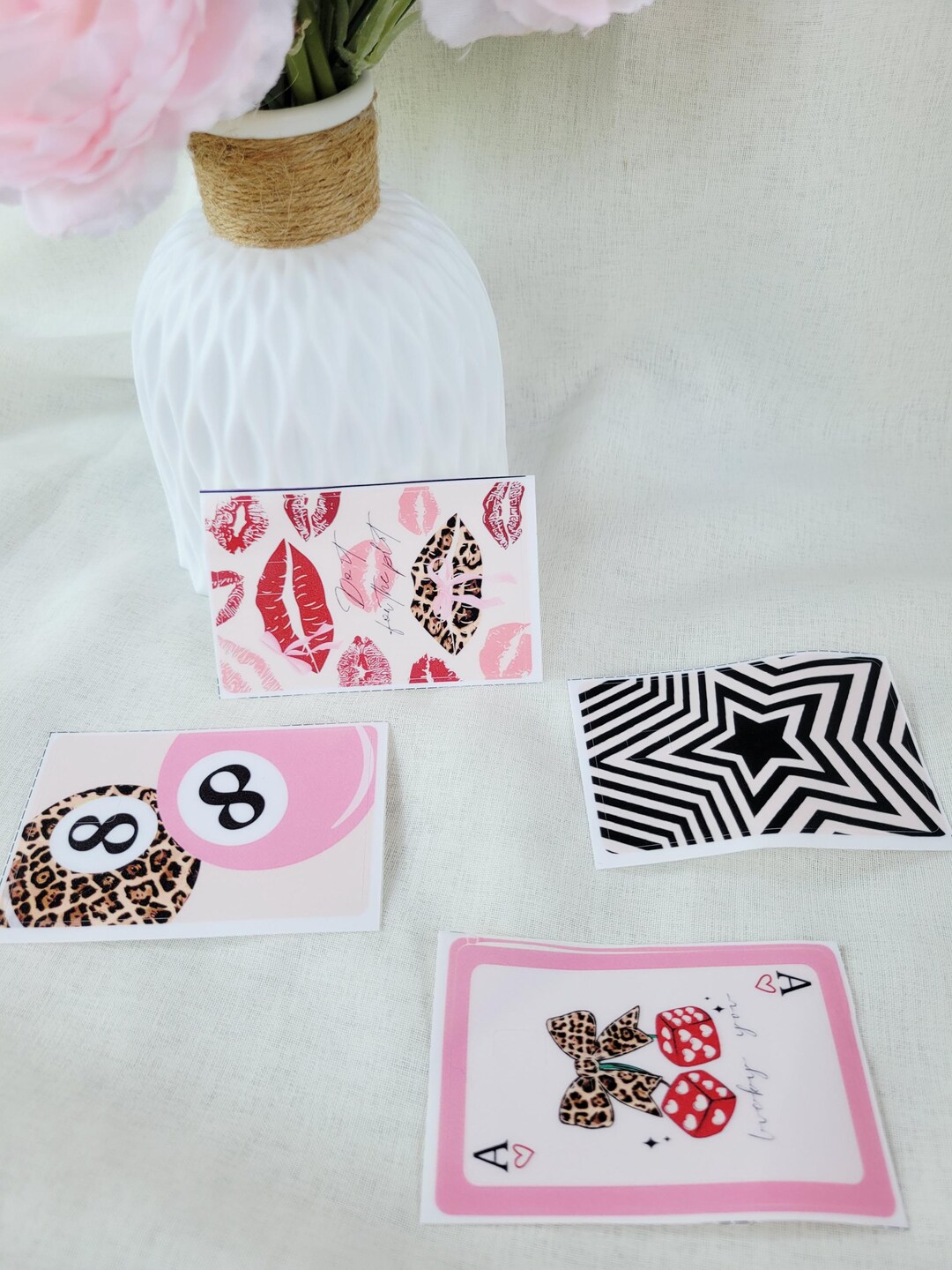 Cute Credit Card Skin | Pink Bow Card Sticker | Aesthetic Debit Card ...