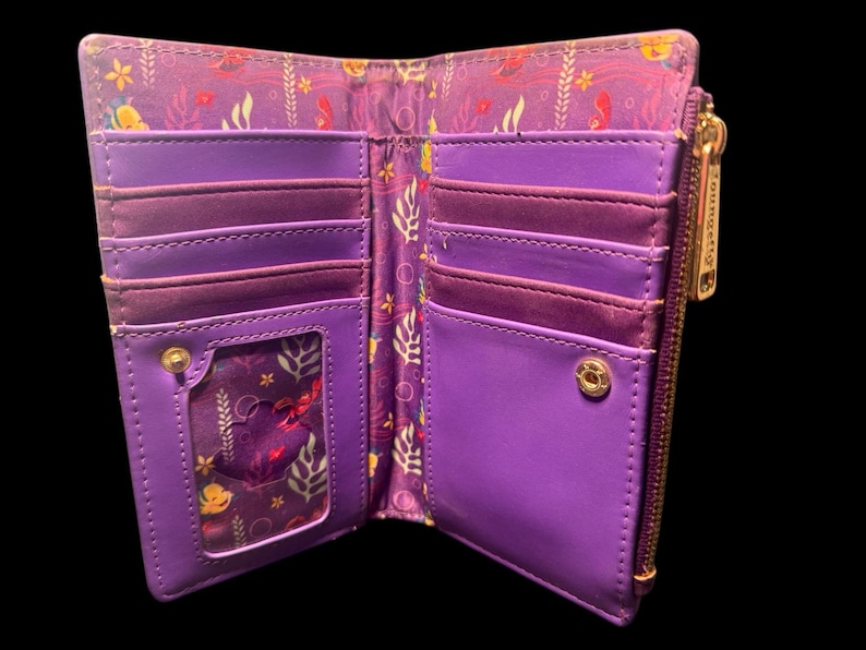 Disney Loungefly Little Mermaid Wallet | Ariel & Eric Sunset Scene - Etsy