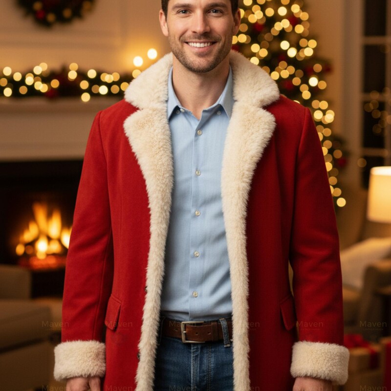 Mens Santa Claus Costume - Etsy