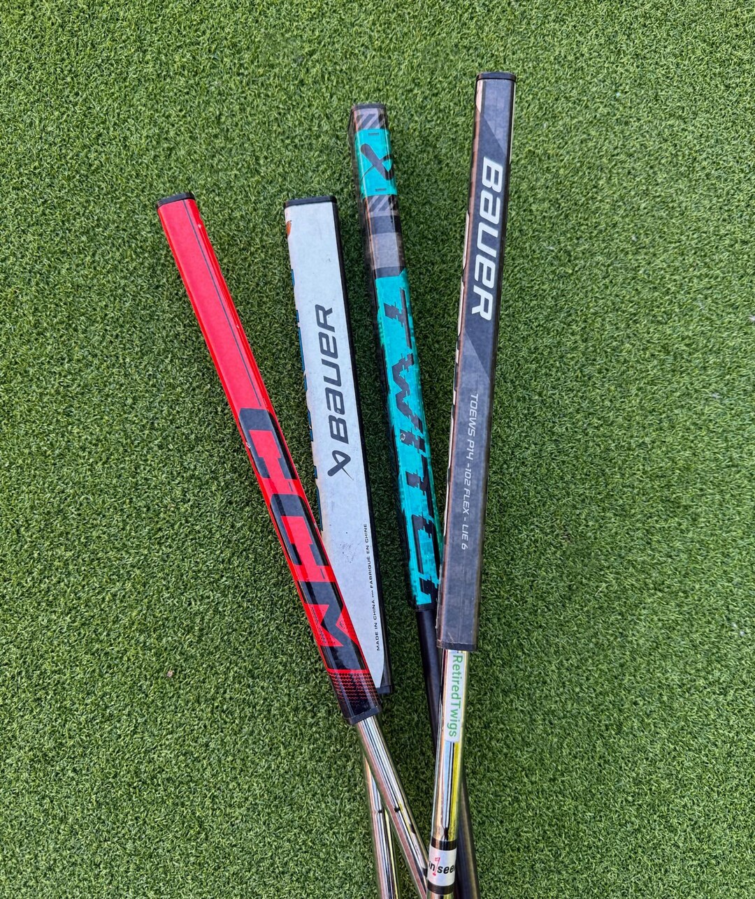 Golf Putter Grip Kit | Turn Your Hockey Stick Into a Putter Grip - Etsy
