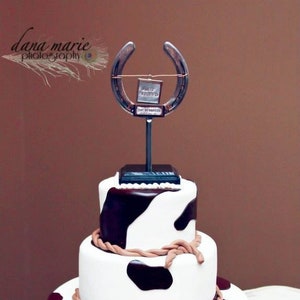 Cowboy Wedding Cake Topper Personalized Ranch Wedding Custom - Etsy