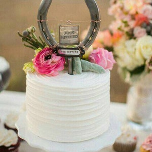 Cowboy Wedding Cake Topper Personalized Ranch Wedding Custom - Etsy