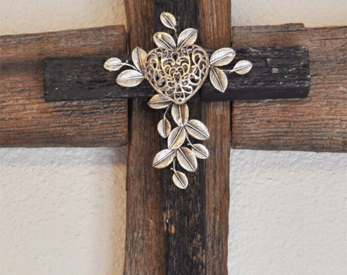 Black Distressed Unusual Cross one of a Kind Reclaimed Wood - Etsy