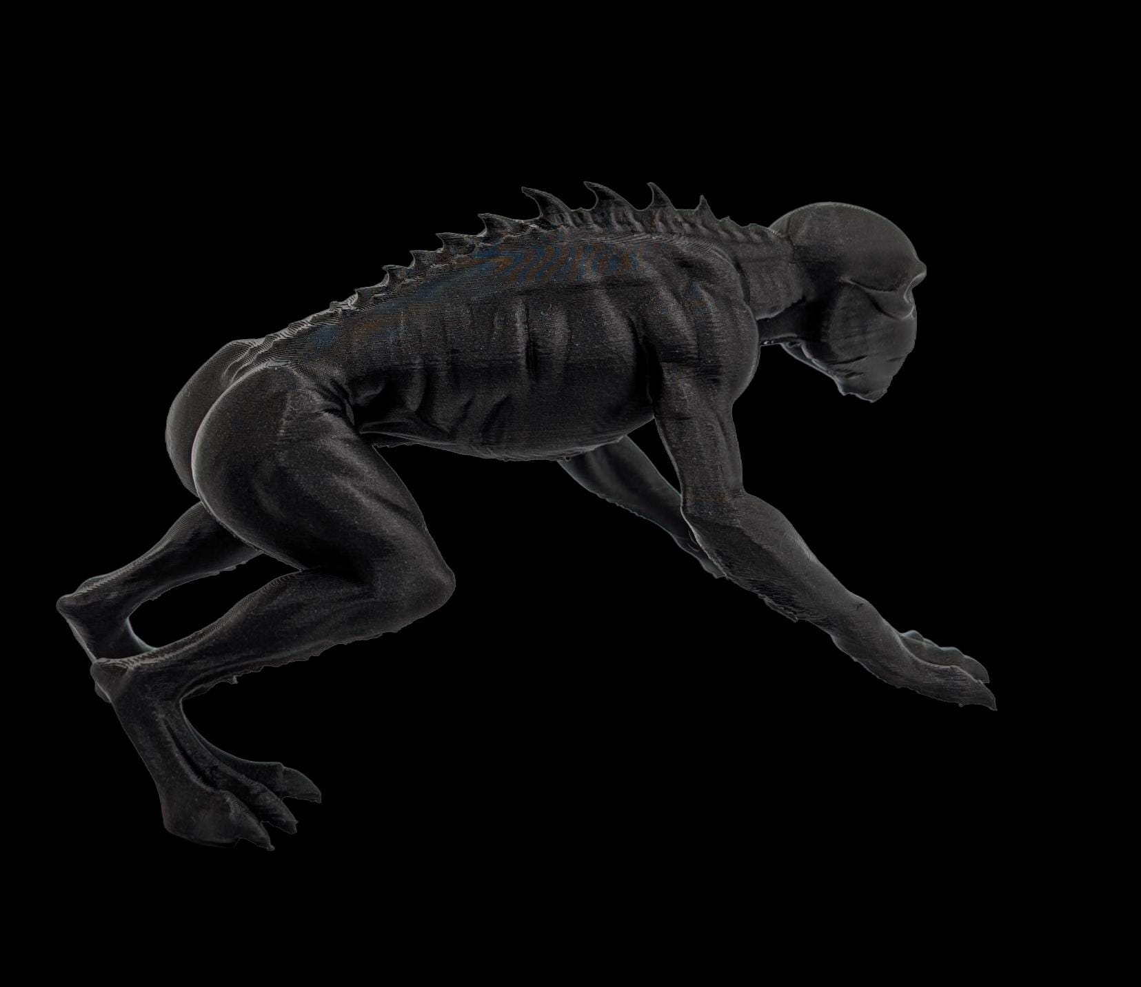 3D Printed Cryptid Stalker Figure - Etsy