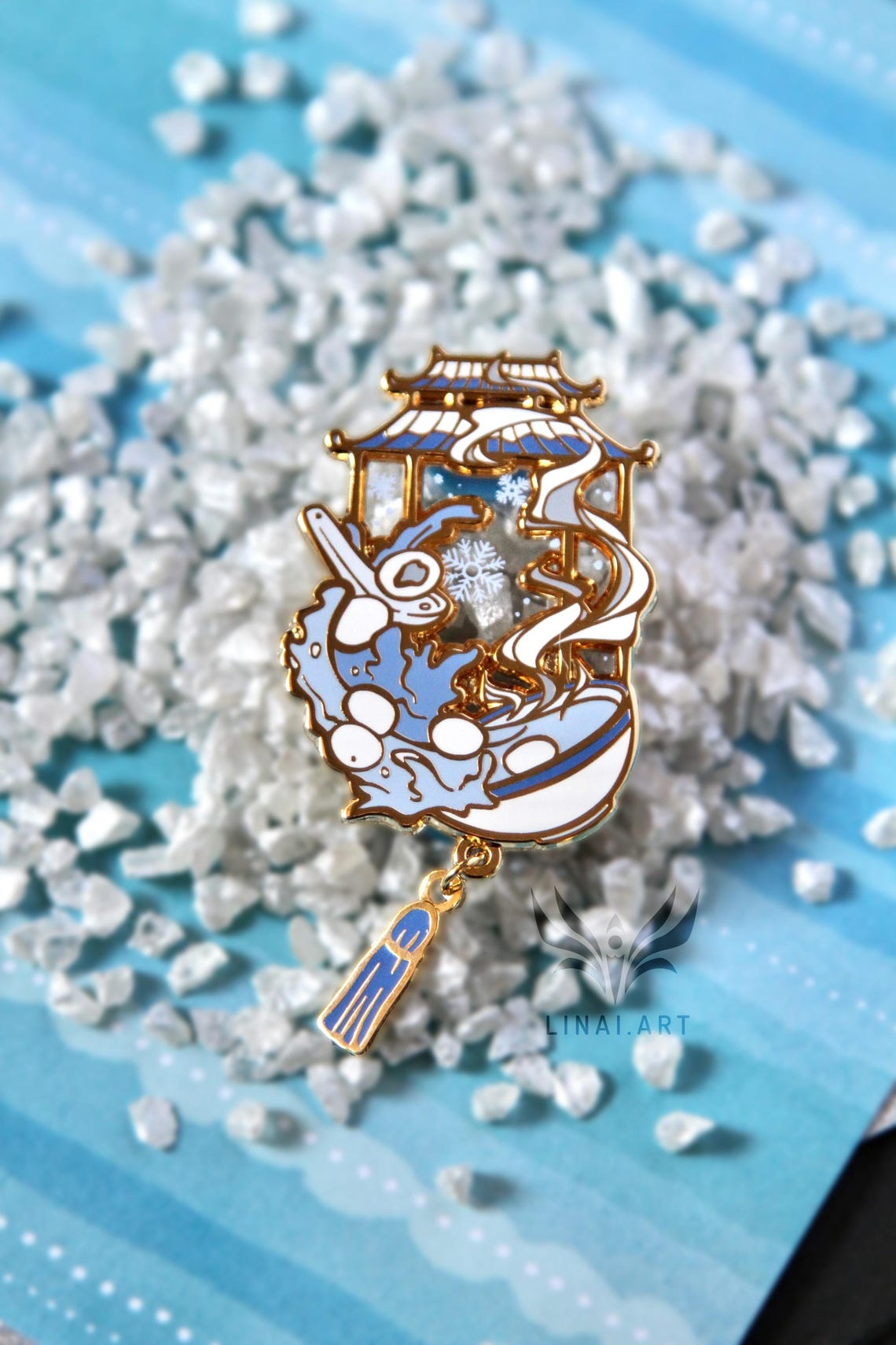 Winter Solstice Lantern - Original Enamel Pin - Etsy