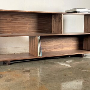 Mid-century Modern Stereo Console for a Record Player and Record ...
