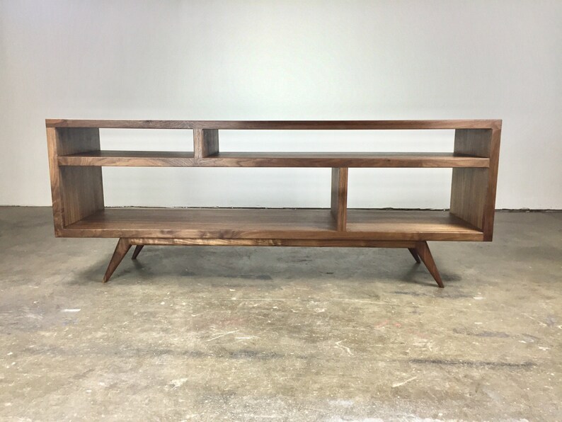 Mcm Handmade TV Console Midcentury Modern Handmade Media - Etsy
