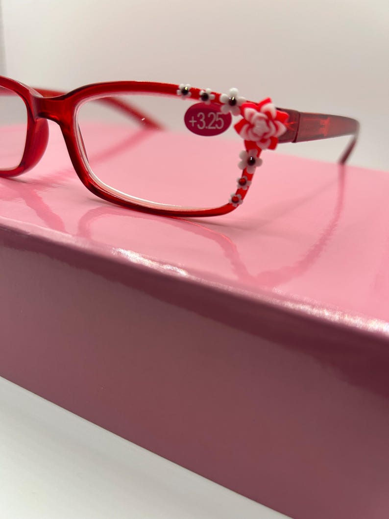 Reading Glasses With Matching Case +3.25 - Etsy