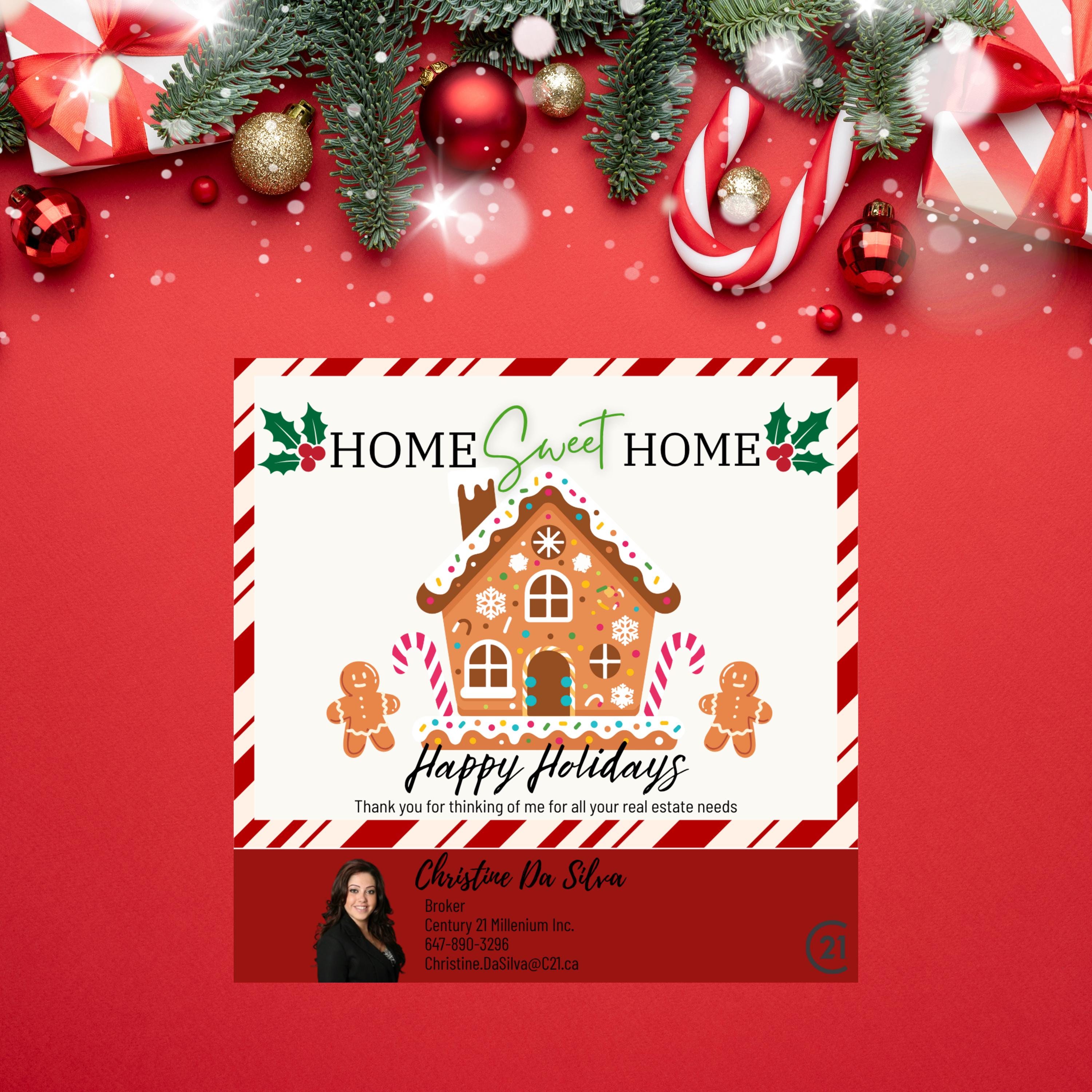 Realtor Christmas Pop by Tags | Holiday Client Gift (digital Download ...