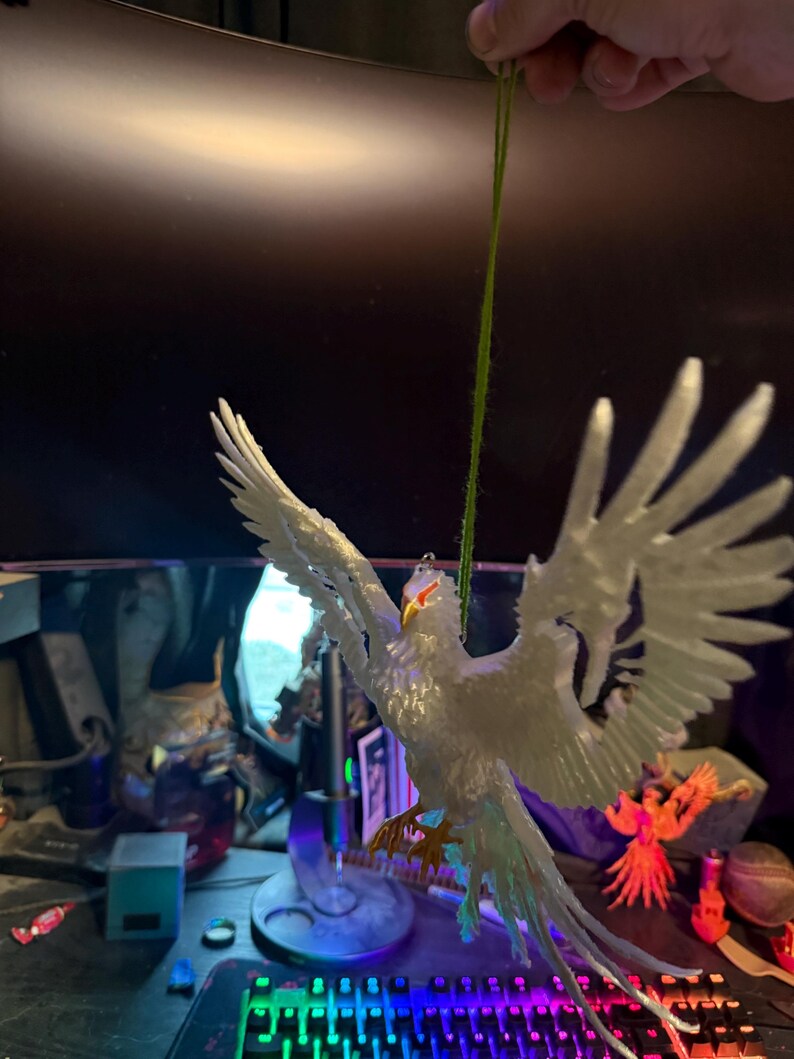 Illenium Flying Phoenix Hanging Decoration - Etsy