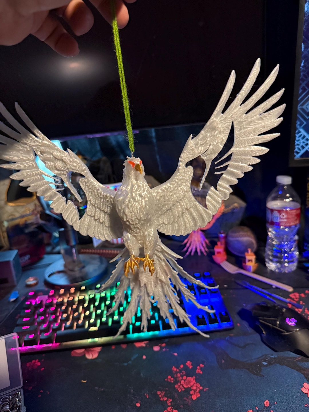 Illenium Flying Phoenix Hanging Decoration - Etsy