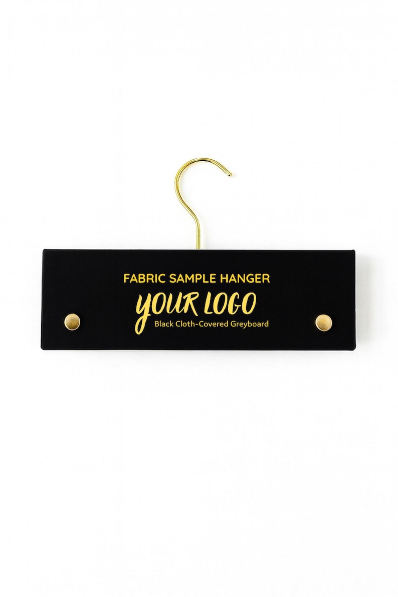 Gold Series Fabric Sample Hanger, for Designers, Textile Companies ...