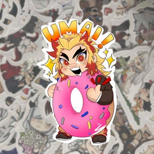 Rengoku Donut - Etsy